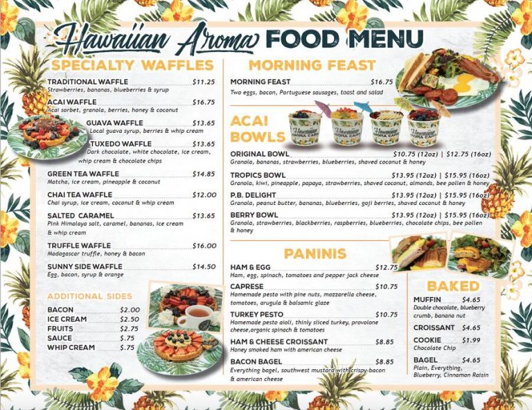 Hawaiian Aroma Caffe Beachcomber | Best Cafe in Waikiki