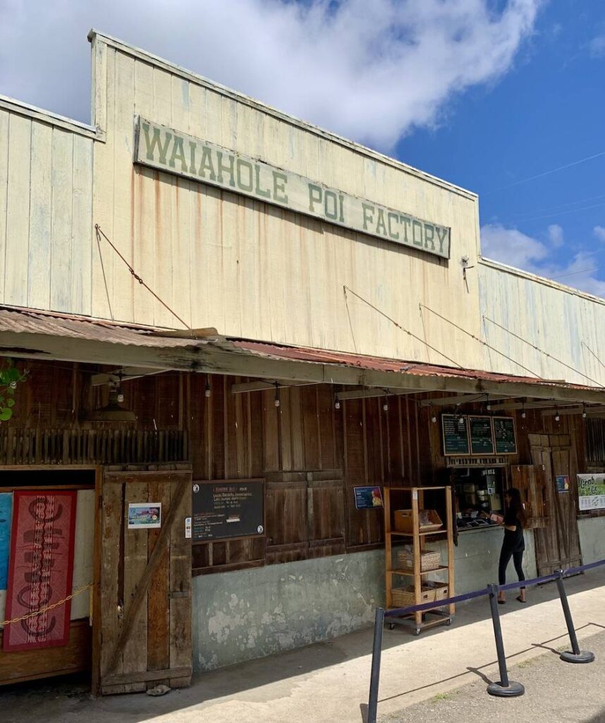 Waiahole Poi Factory Kaneohe | Oahu HI